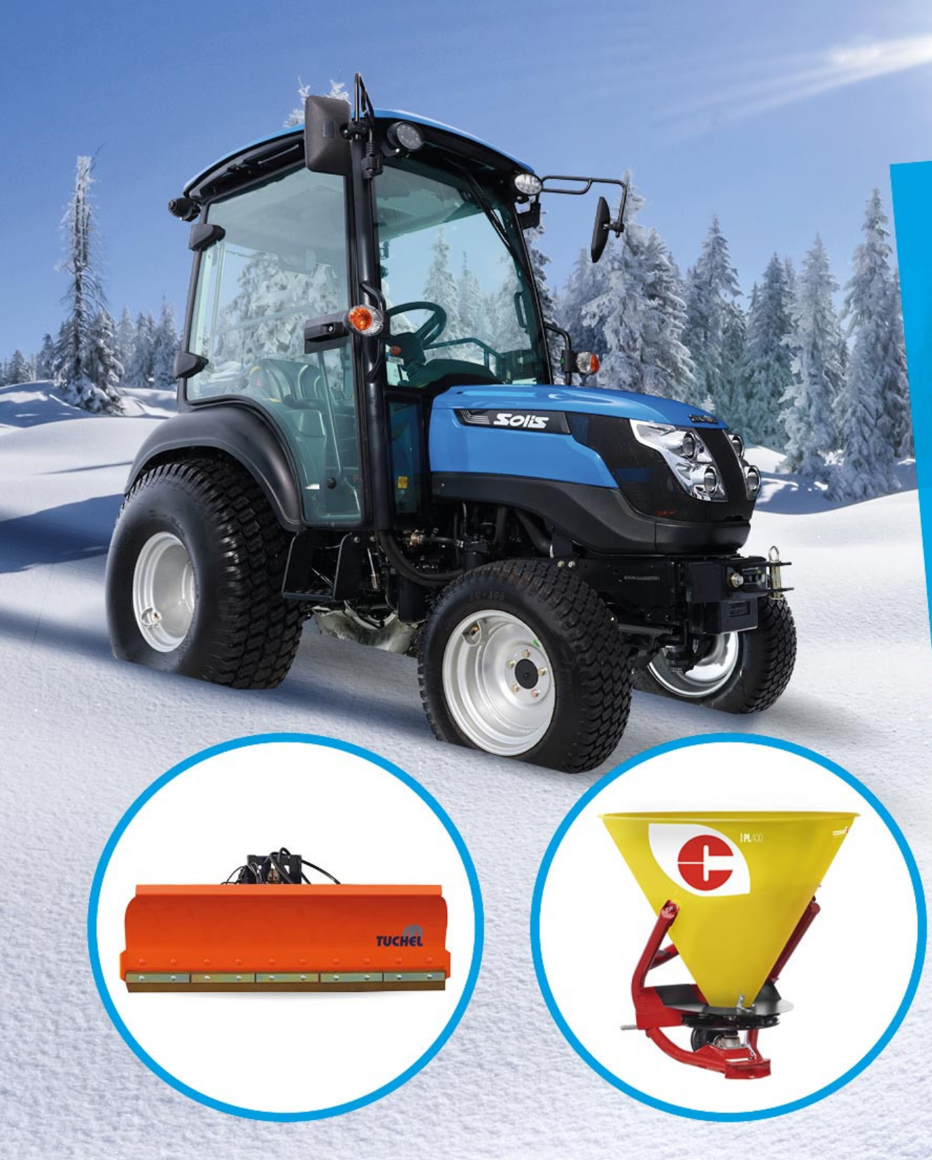 Solis Kompakttraktor 26 HST mit Winterpaket 4 nur 30.702,00