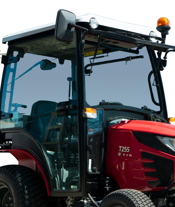 Tym Vollkabine mit Heizung und Lärmschutzpaket für Tym Kompakttraktor ...